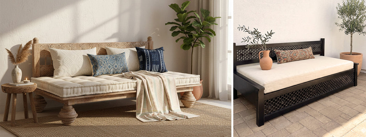 Daybeds & Lounge Beds , Carved Daybed Sofa for your guest room or ...