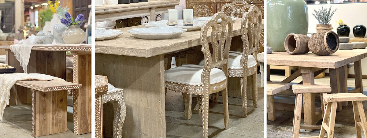 Dining Tables– DE-COR | Globally Inspired