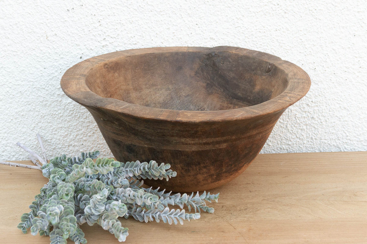 Asymmetrical Root Burr African Bowl– DE-COR | Globally Inspired
