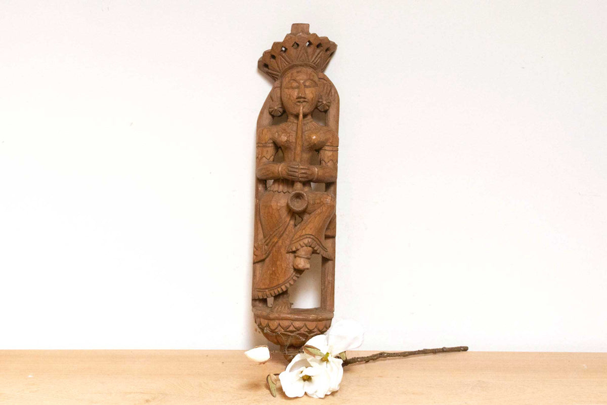 Turahi Hand Carved Musician– DE-COR | Globally Inspired