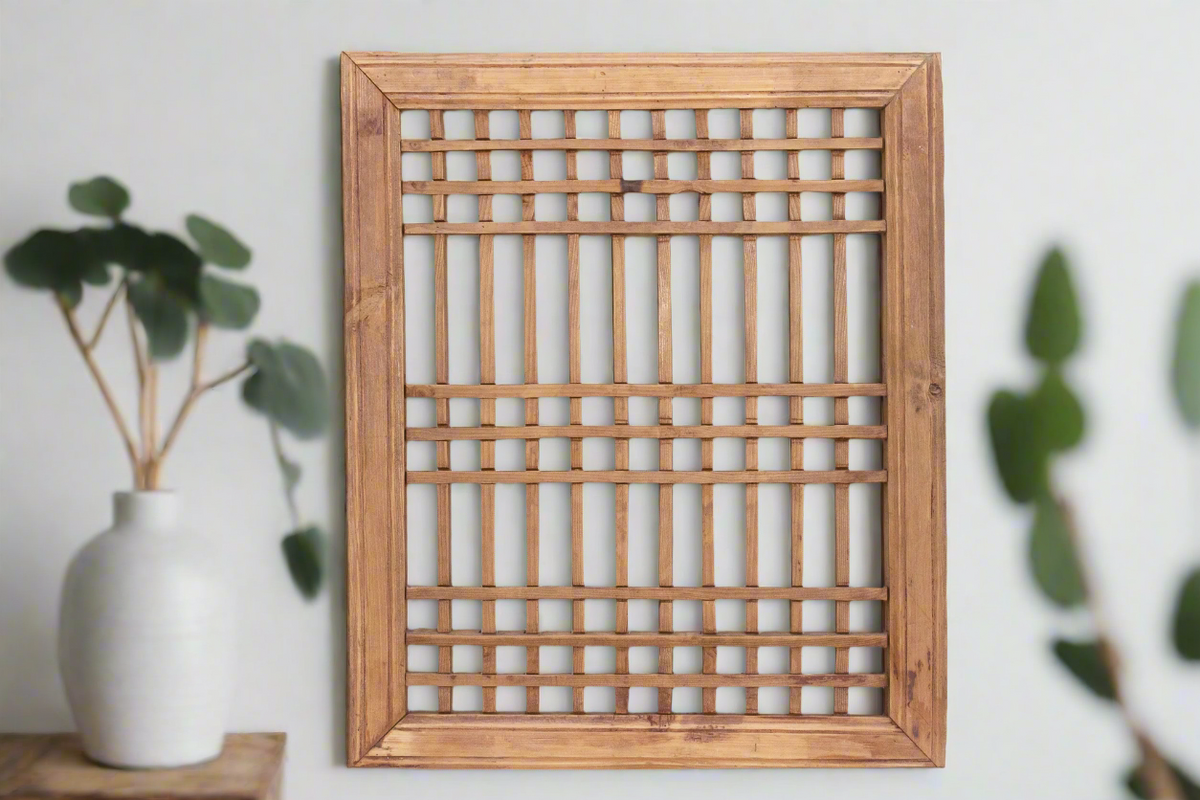 Antique Wood Fretwork Wall Art (Trade)– DE-COR | Globally Inspired