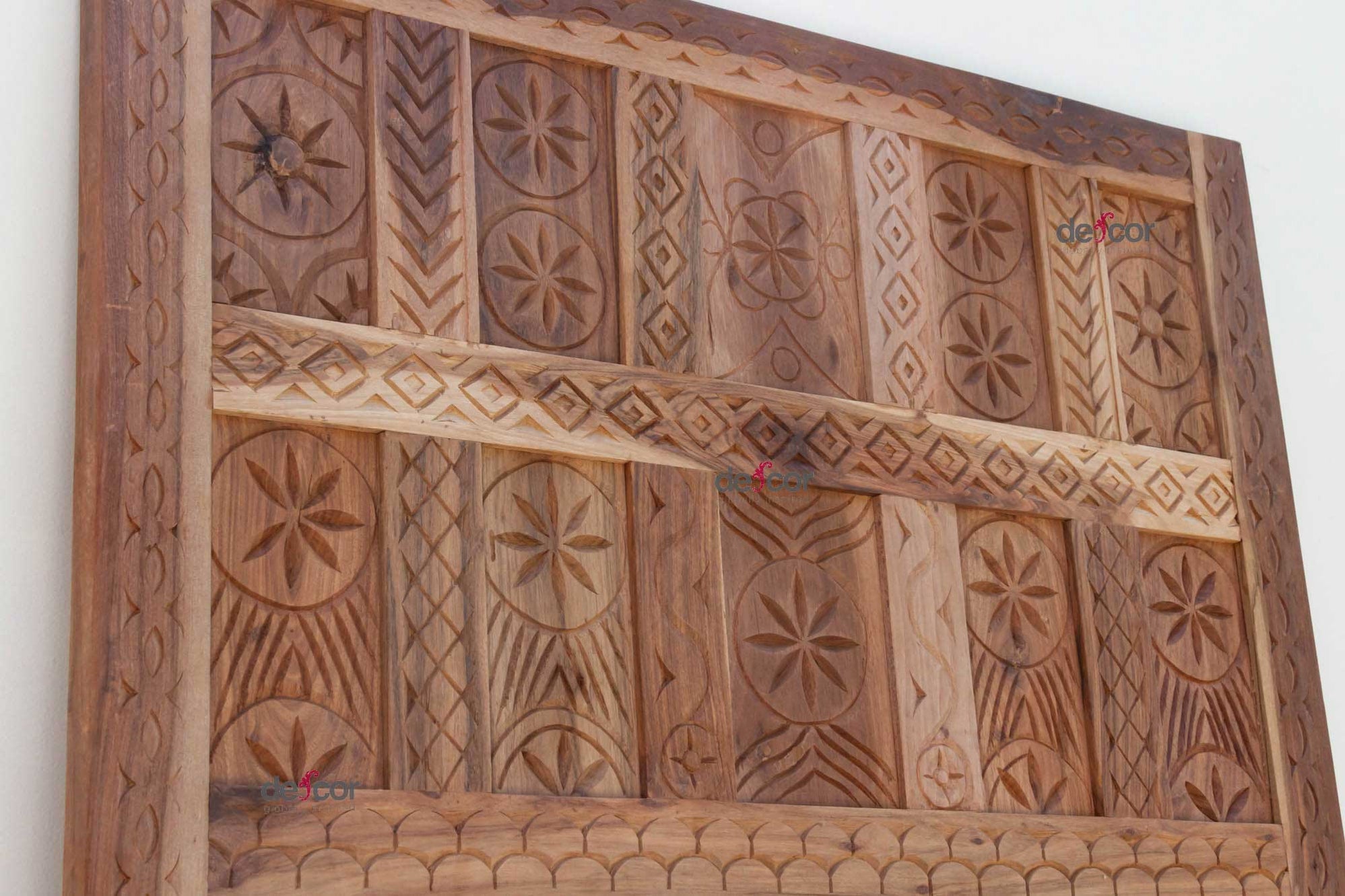 Reclaimed Teak Folk Carving Spanish Colonial Door– DE-COR | Globally ...
