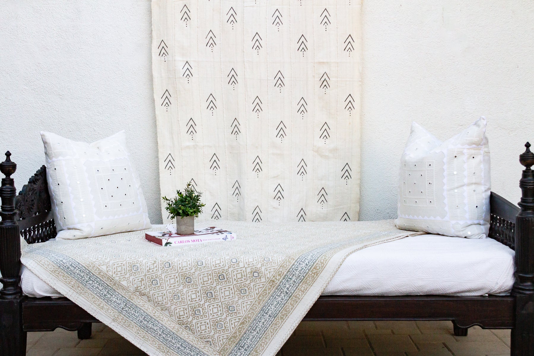 Block Print Cotton Indian Blankets– DE-COR | Globally Inspired