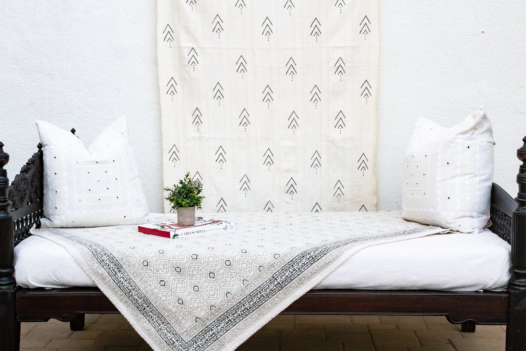 Block Print Cotton Indian Blankets– DE-COR | Globally Inspired
