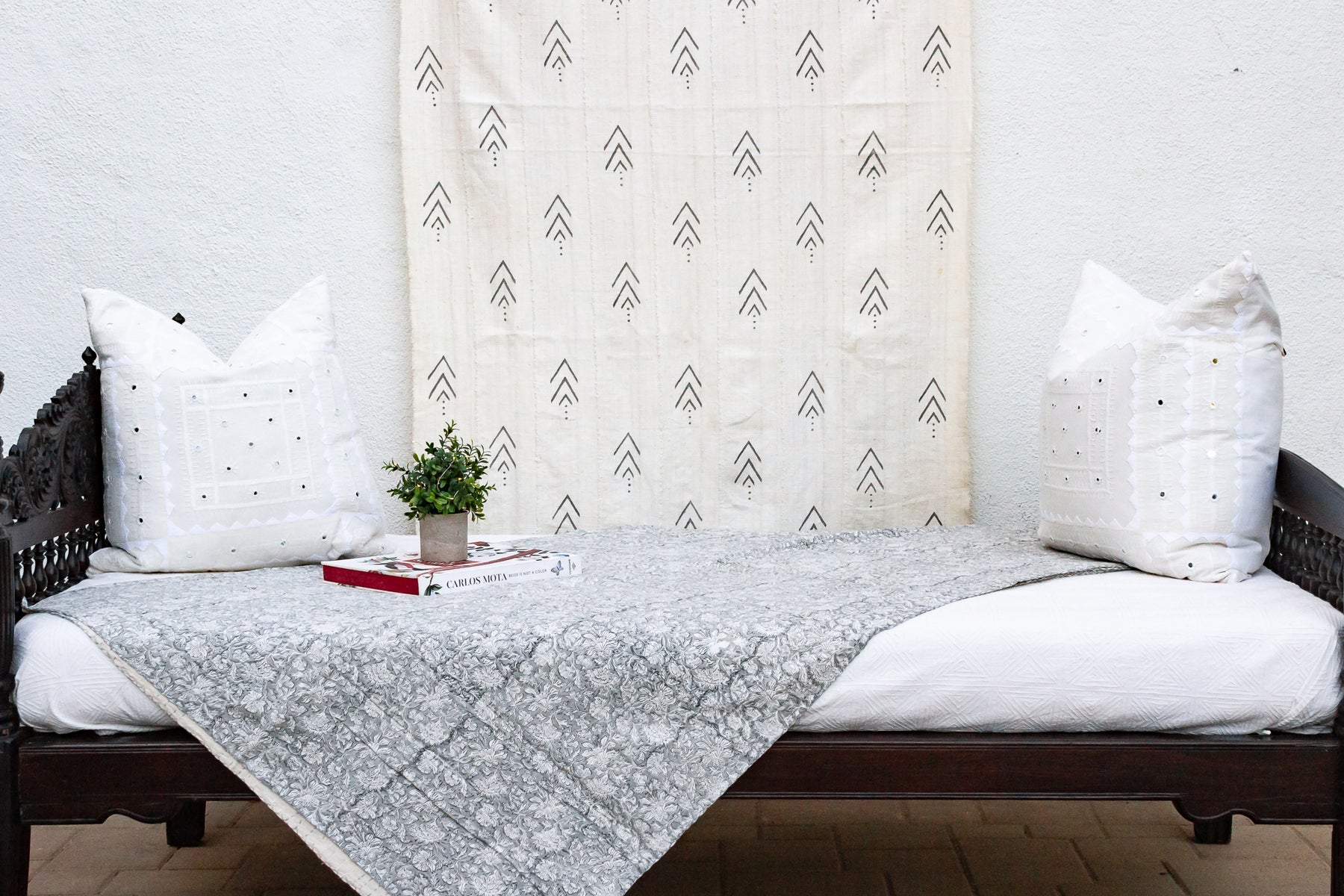 Block Print Cotton Indian Blankets– DE-COR | Globally Inspired