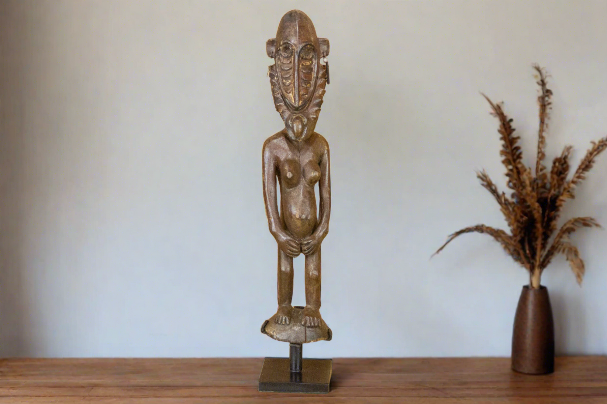 African Tribal Carved Statue– DE-COR | Globally Inspired