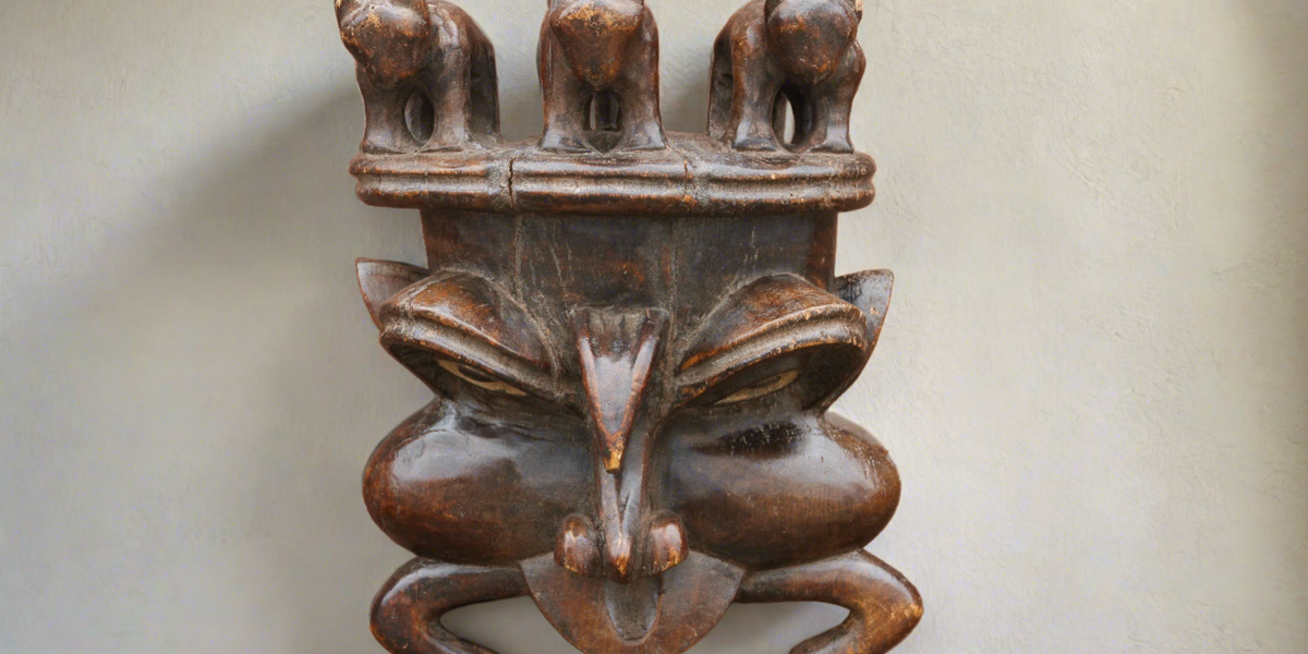 African Bamileke Ethnic Mask– DE-COR | Globally Inspired