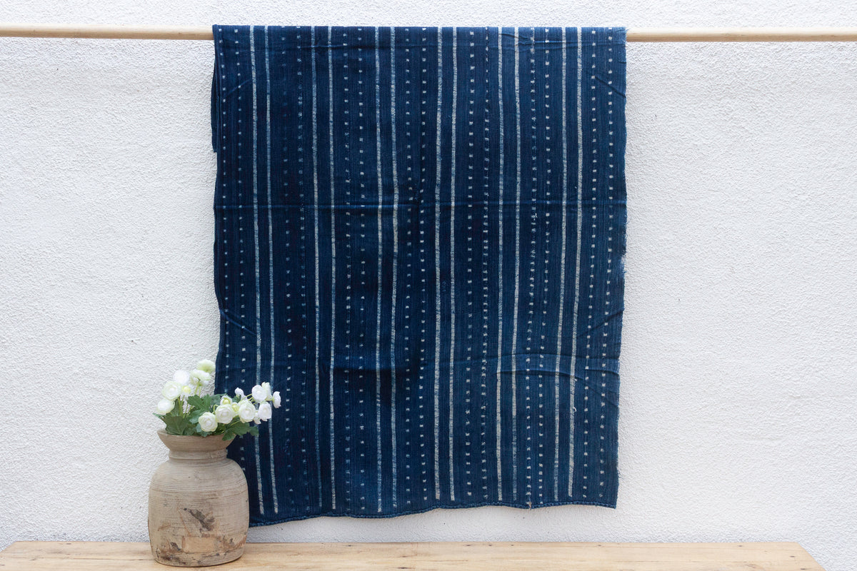 Indigo Earth Mud Cloth– DE-COR | Globally Inspired