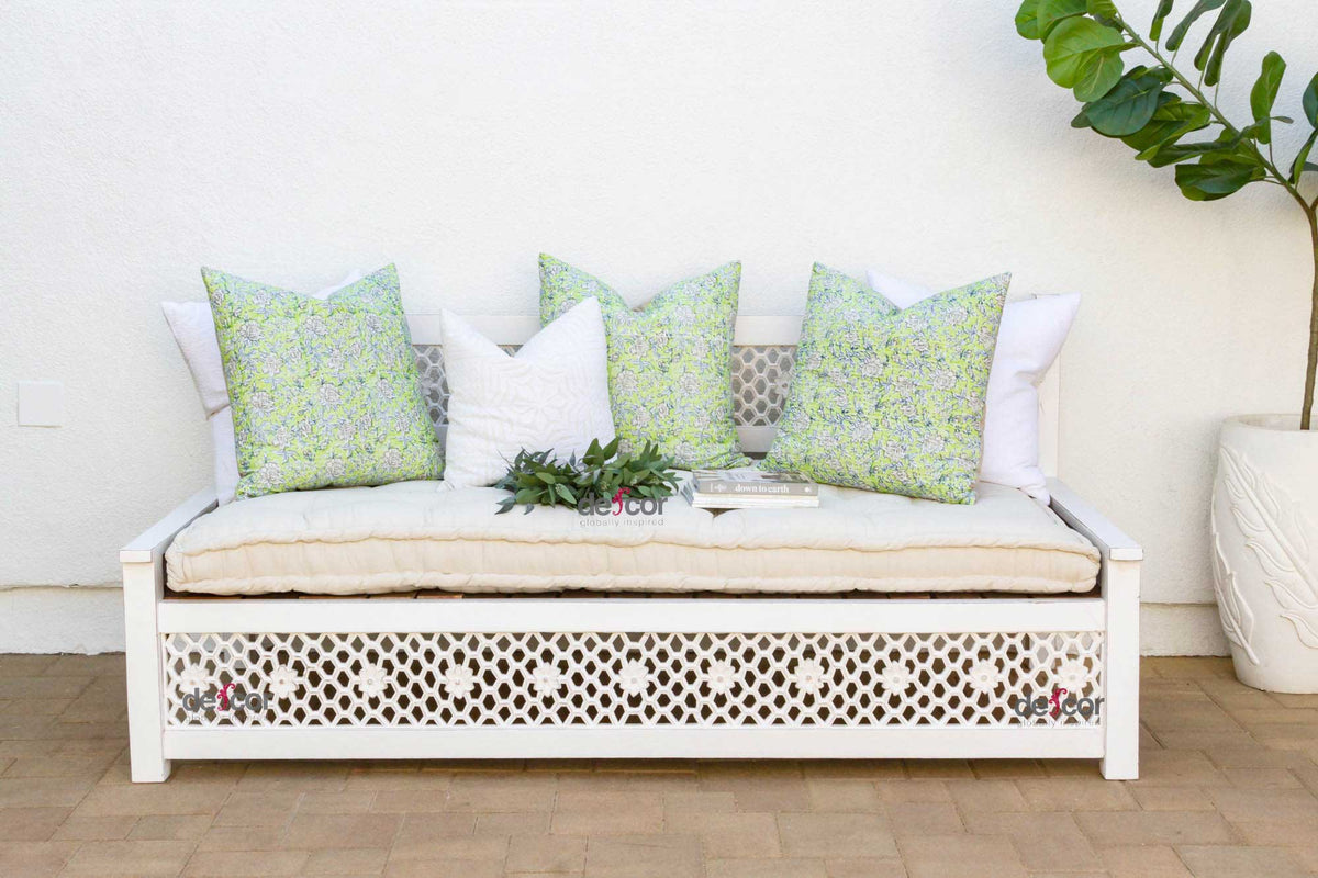 Moorish Floral Pearl Daybed Sofa– DE-COR | Globally Inspired