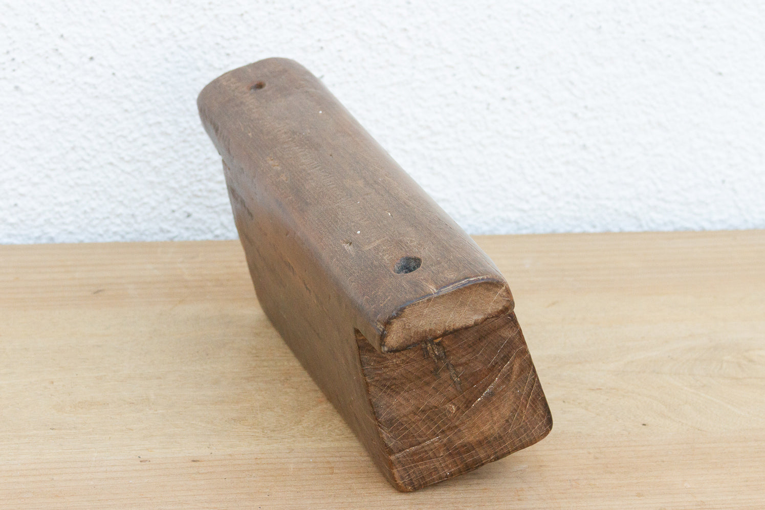Antique Wooden Water Buffalo Bell | Rustic Carved Cowbell– DE-COR ...