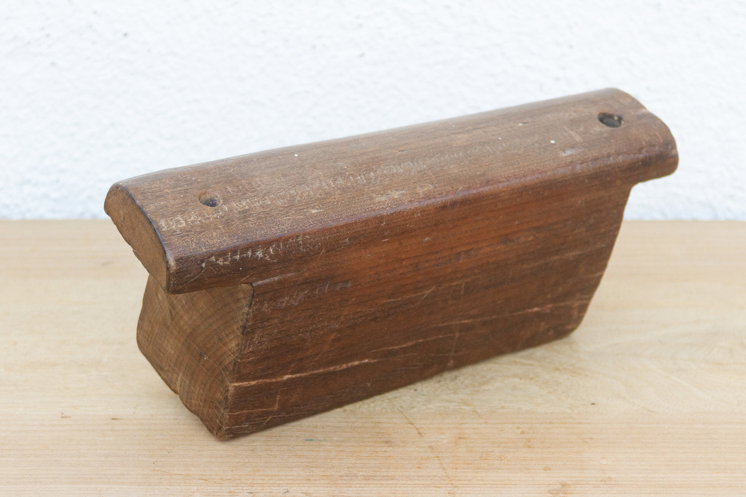 Antique Wooden Water Buffalo Bell | Rustic Carved Cowbell– DE-COR ...