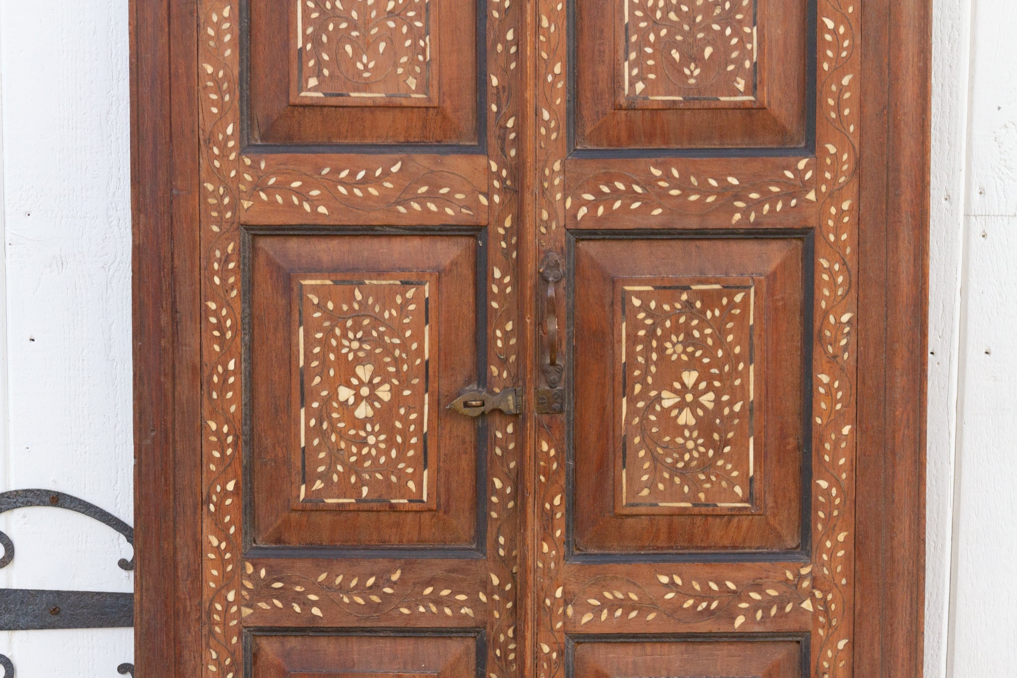 Antique Anglo Indian Inlay Window