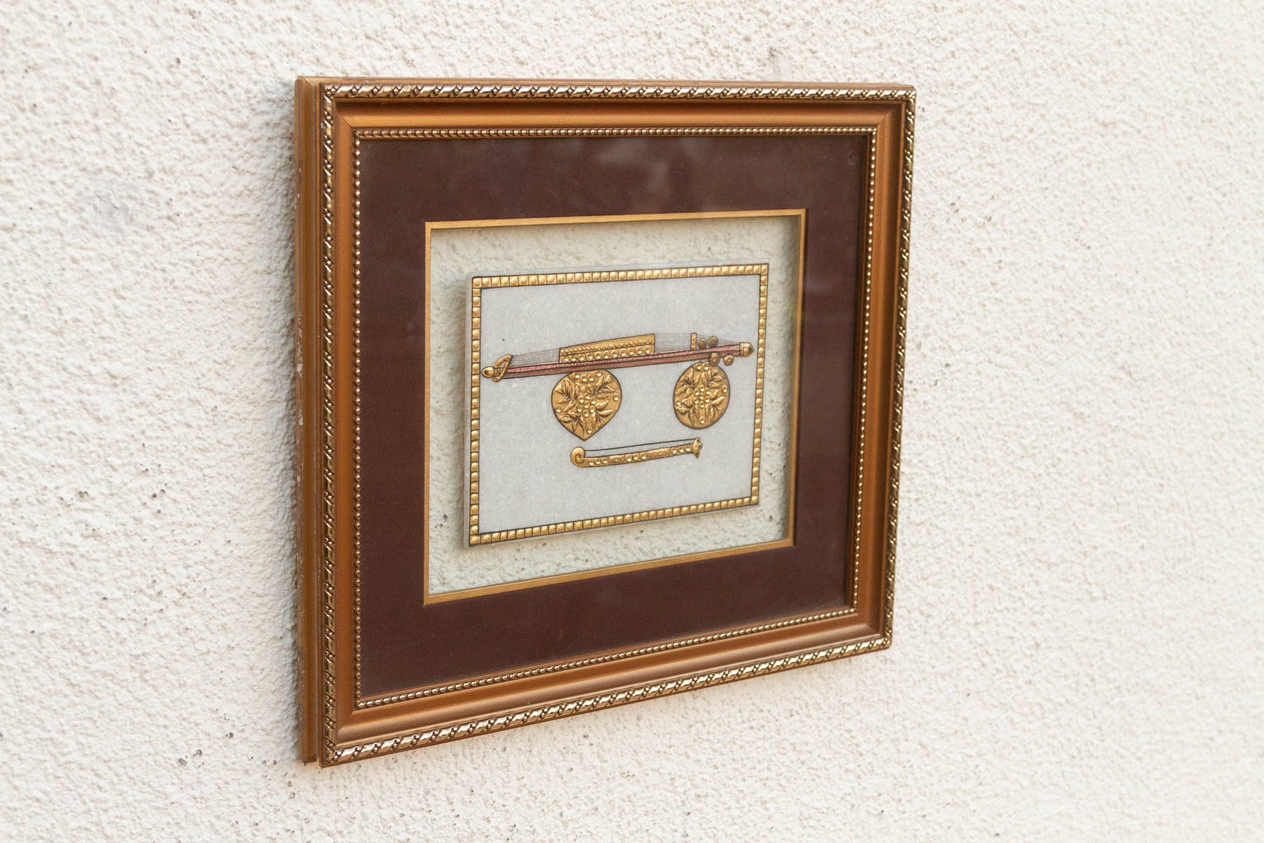 Antique Framed Indian Shield Painting | Dhal Miniature Art (13.5")– DE ...