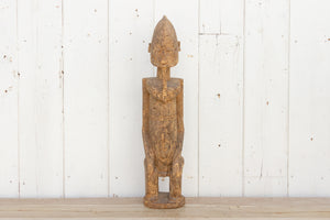 19th Century Primitive Tall African Statue– DE-COR | Globally Inspired