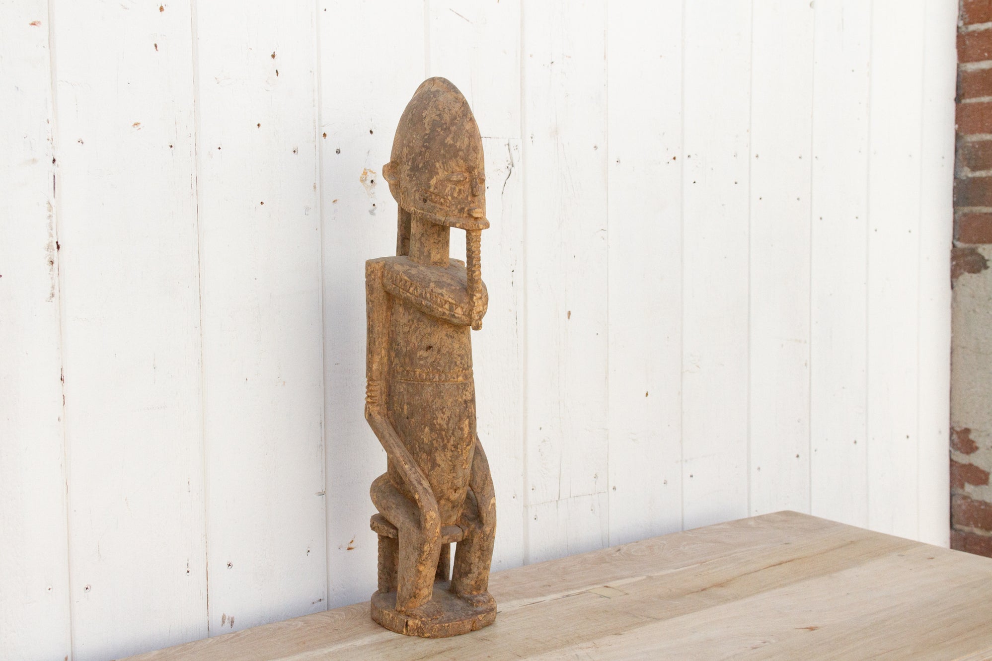 19th Century Primitive Tall African Statue– DE-COR | Globally Inspired