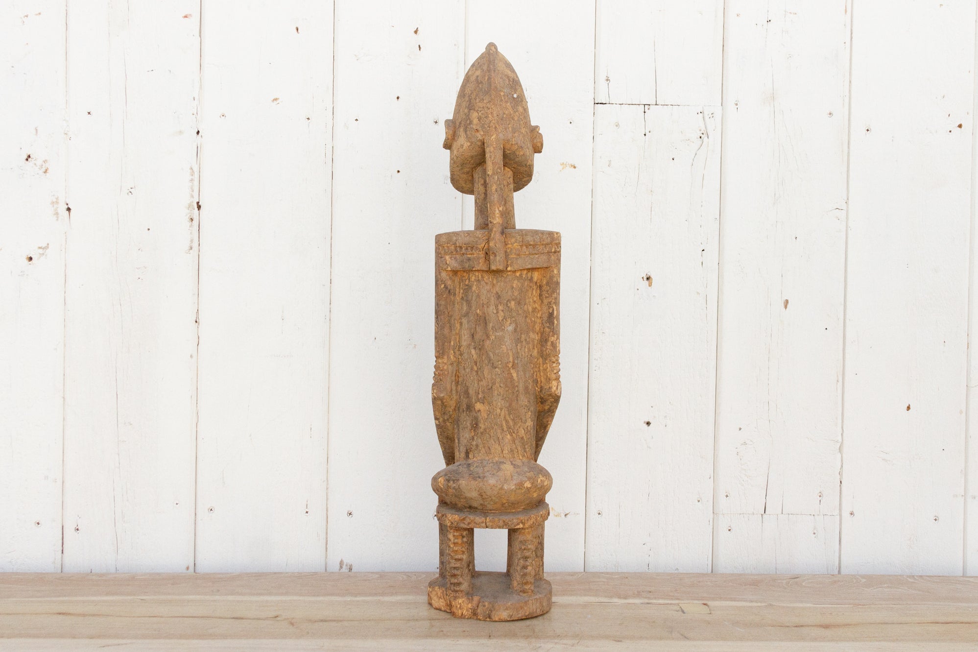 19th Century Primitive Tall African Statue– DE-COR | Globally Inspired