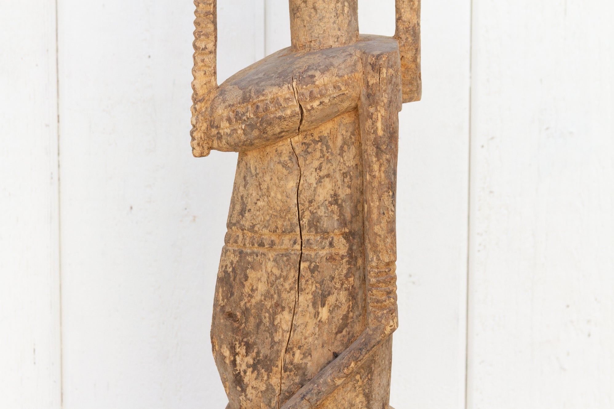 19th Century Primitive Tall African Statue– DE-COR | Globally Inspired