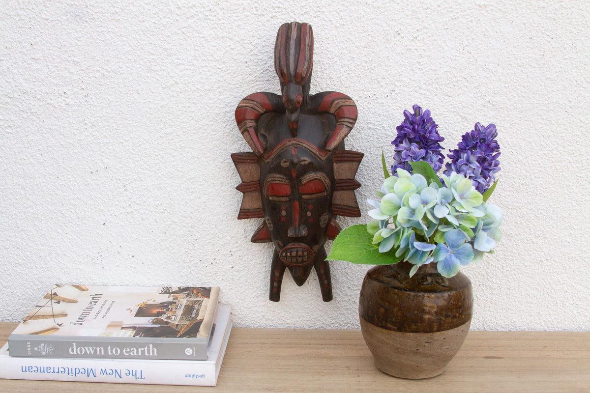 Horned Spirit, African Ritual Mask– DE-COR | Globally Inspired