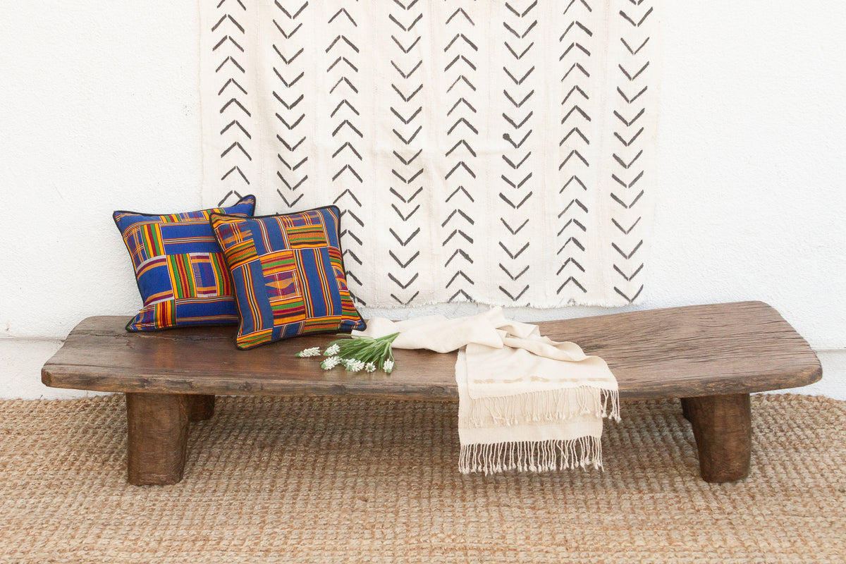 Saika Rustic African Senufo Bench– DE-COR | Globally Inspired