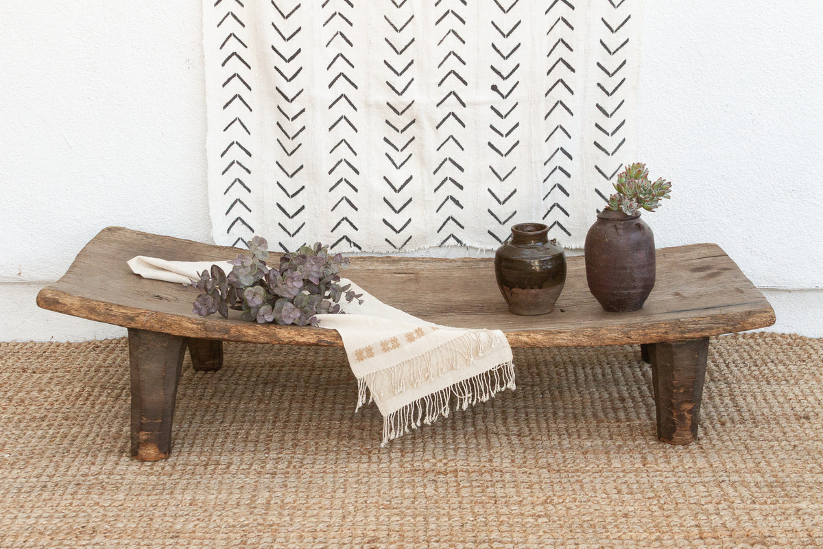 Single Log Antique Senufo Coffee Table– DE-COR | Globally Inspired