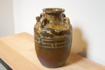 Antique Engraved Martaban Jar– DE-COR | Globally Inspired