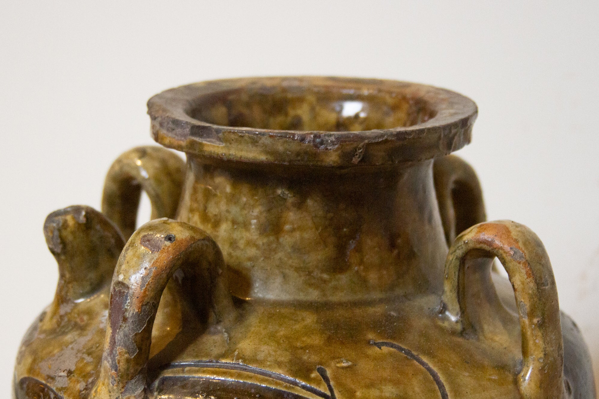 Antique Engraved Martaban Jar– DE-COR | Globally Inspired