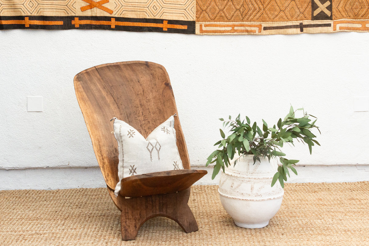 Crocodile Carving African Senufo Chair (Trade)– DE-COR | Globally Inspired