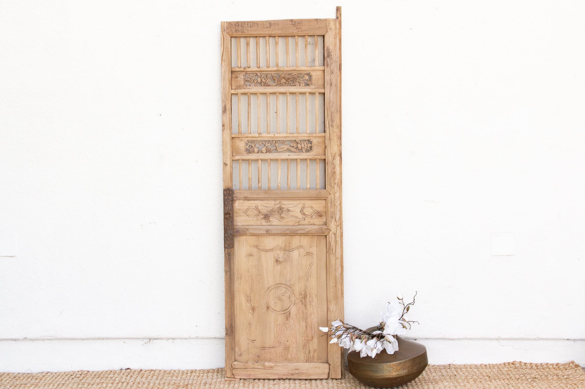 Antique Rustic Tea House Bleached Door– DE-COR | Globally Inspired