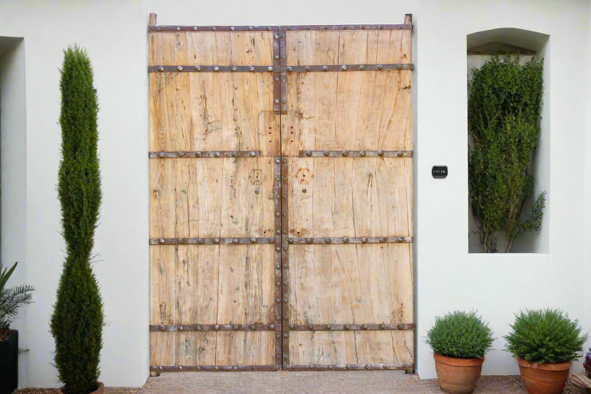 The Silk Road Gates, Monumental Pair of Chinese Doors– DE-COR ...