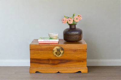Campaign Style Asian Cedar Chest– DE-COR | Globally Inspired