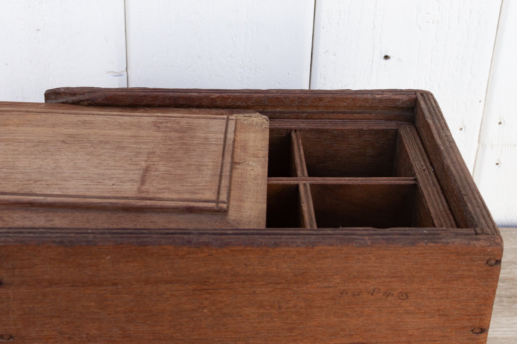 Antique Colonial Spice Box– DE-COR | Globally Inspired