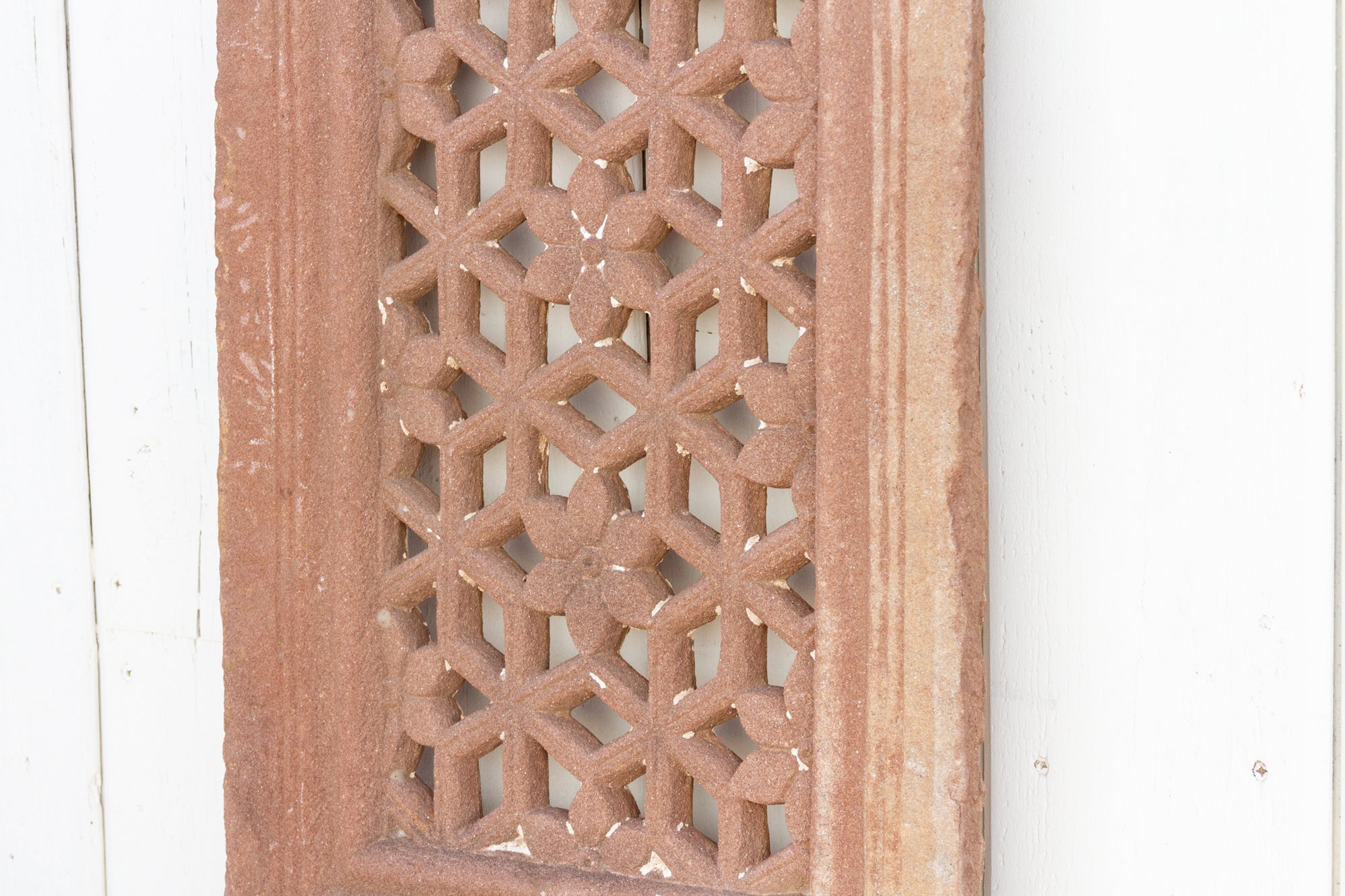 Indian Carved Sandstone Jali Window– DE-COR | Globally Inspired