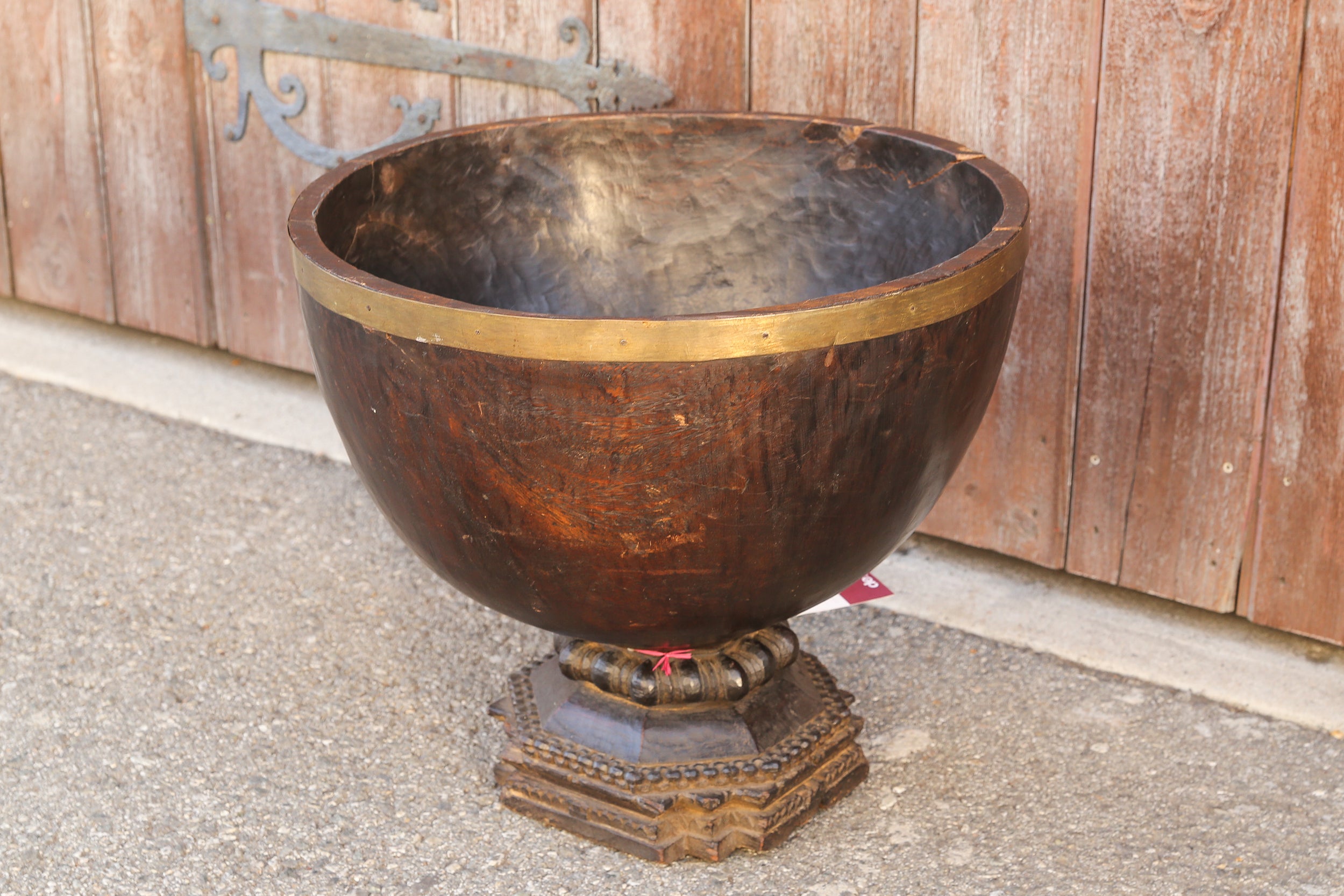 Antique Carved Southern Indian Grain Container– DE-COR | Globally Inspired