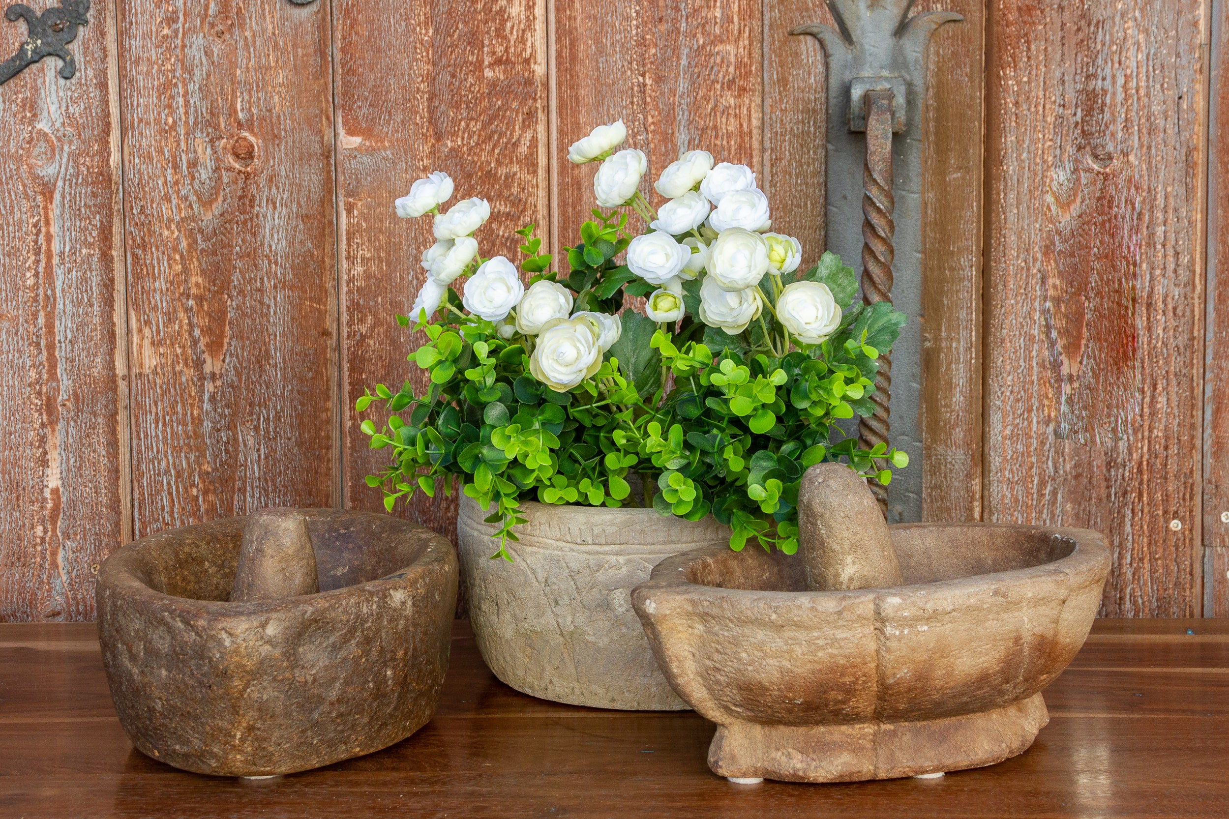 Rustic Raipur Stone Kharal Mortar– DE-COR | Globally Inspired