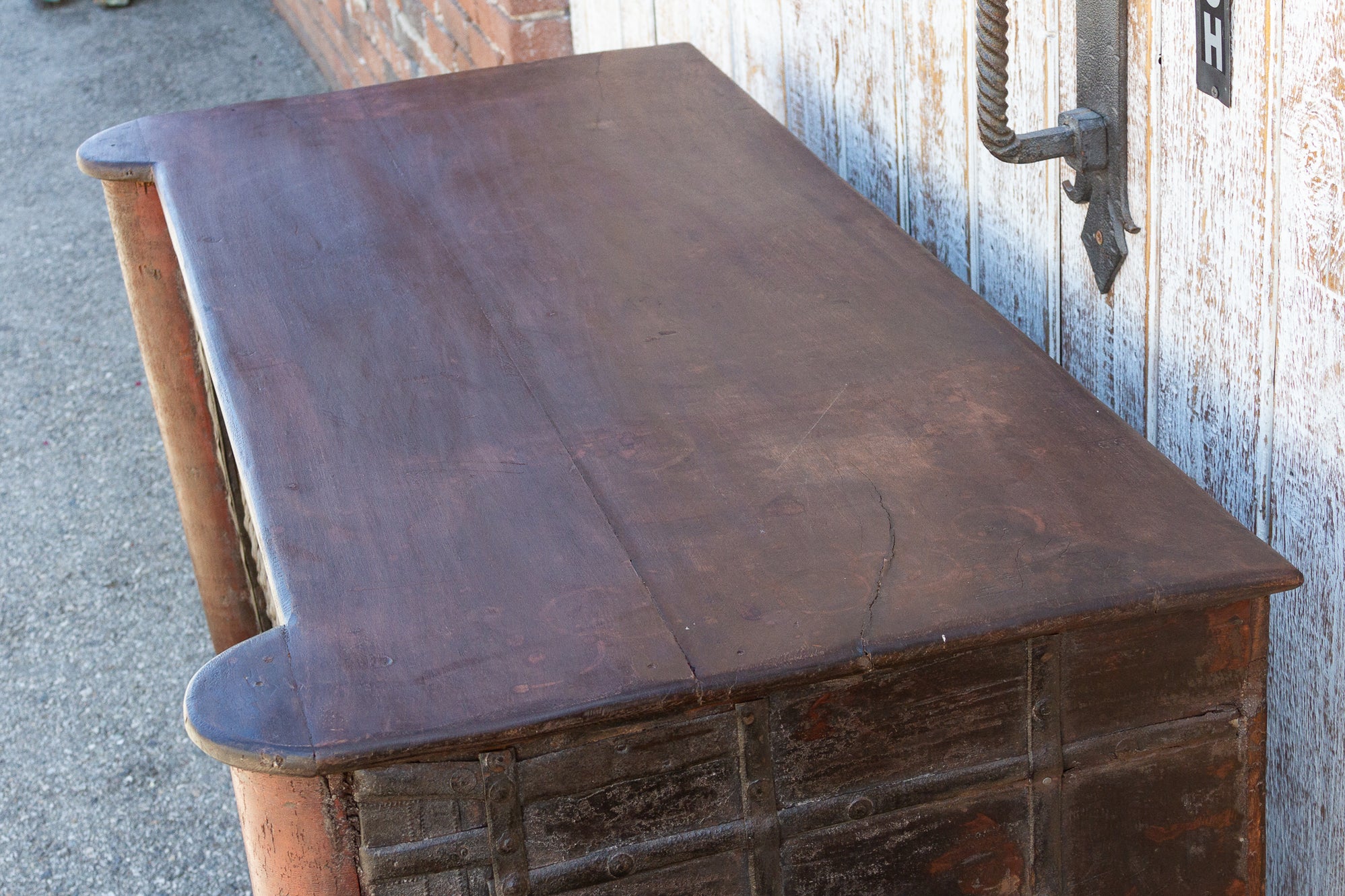 Antique Indian Pitara Box Desk