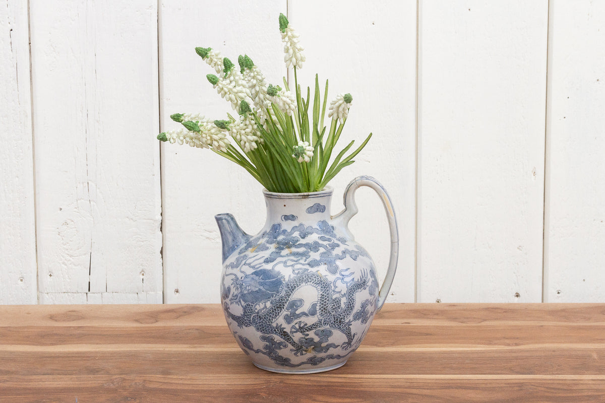 Antique Chinese Dragon Wine Jug– DE-COR | Globally Inspired