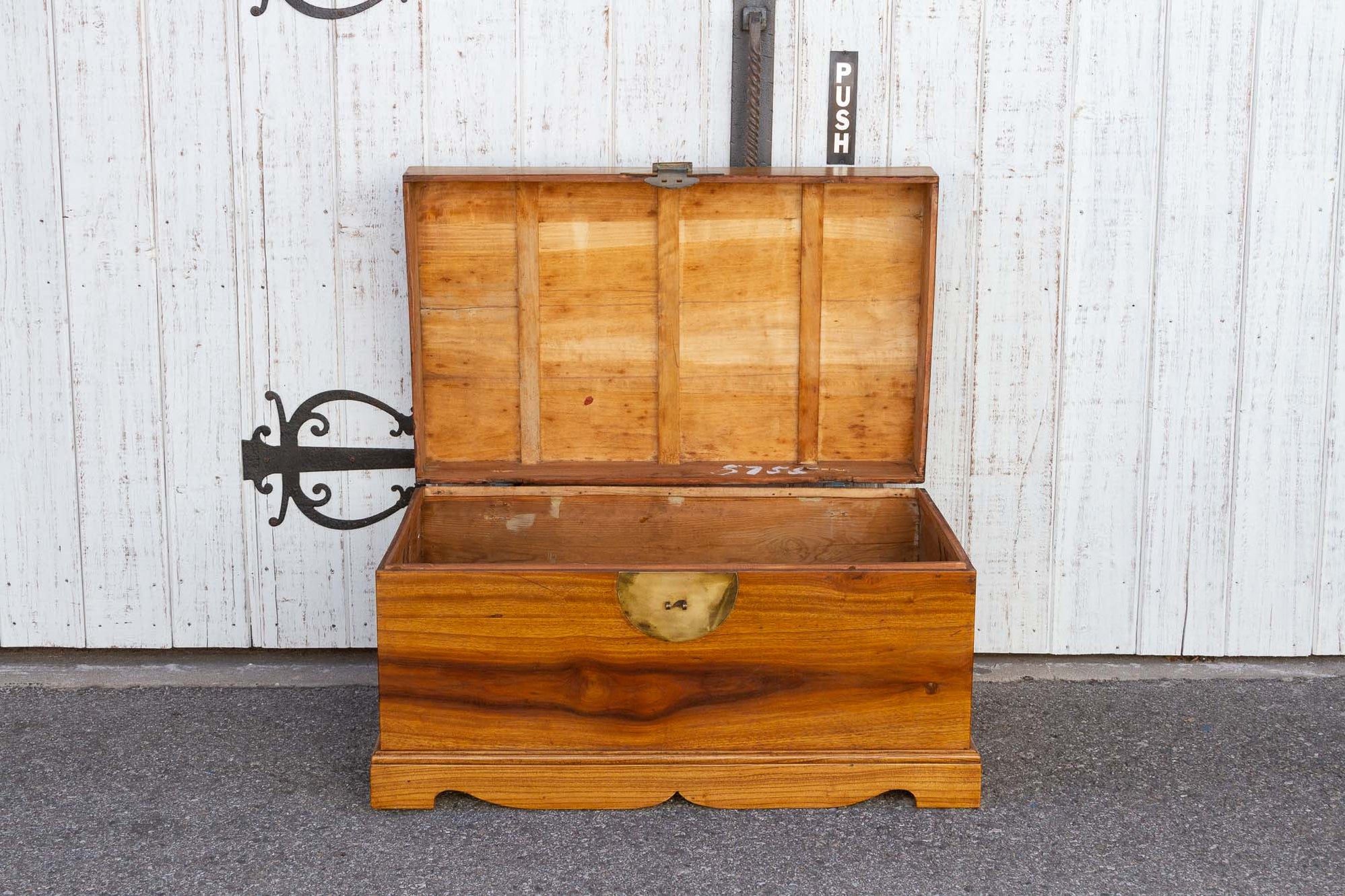 Campaign Style Asian Cedar Chest