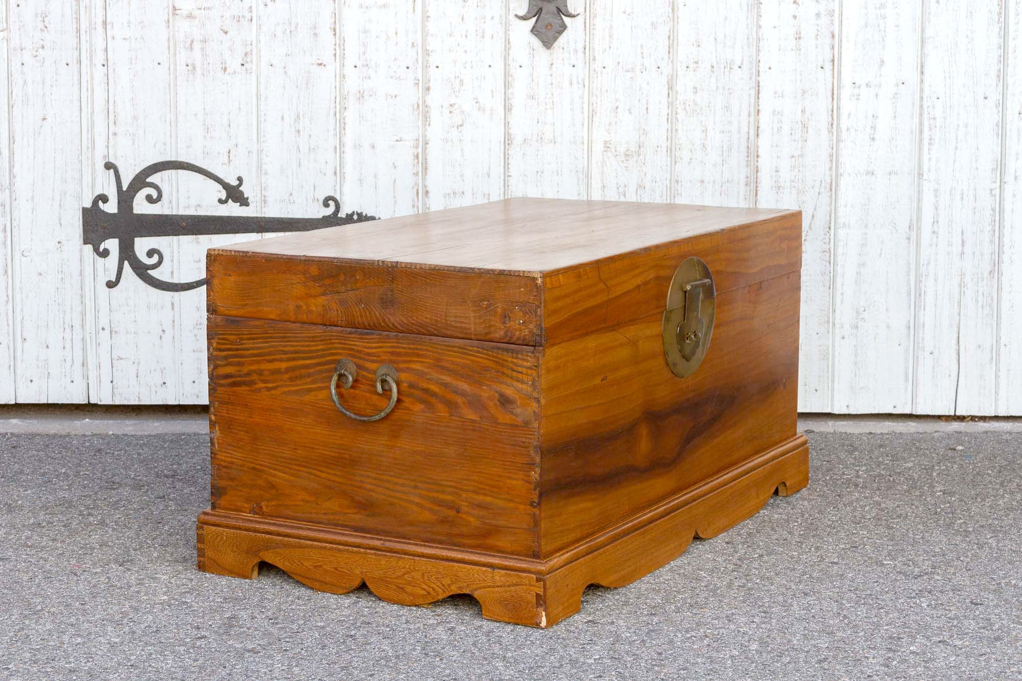 Campaign Style Asian Cedar Chest