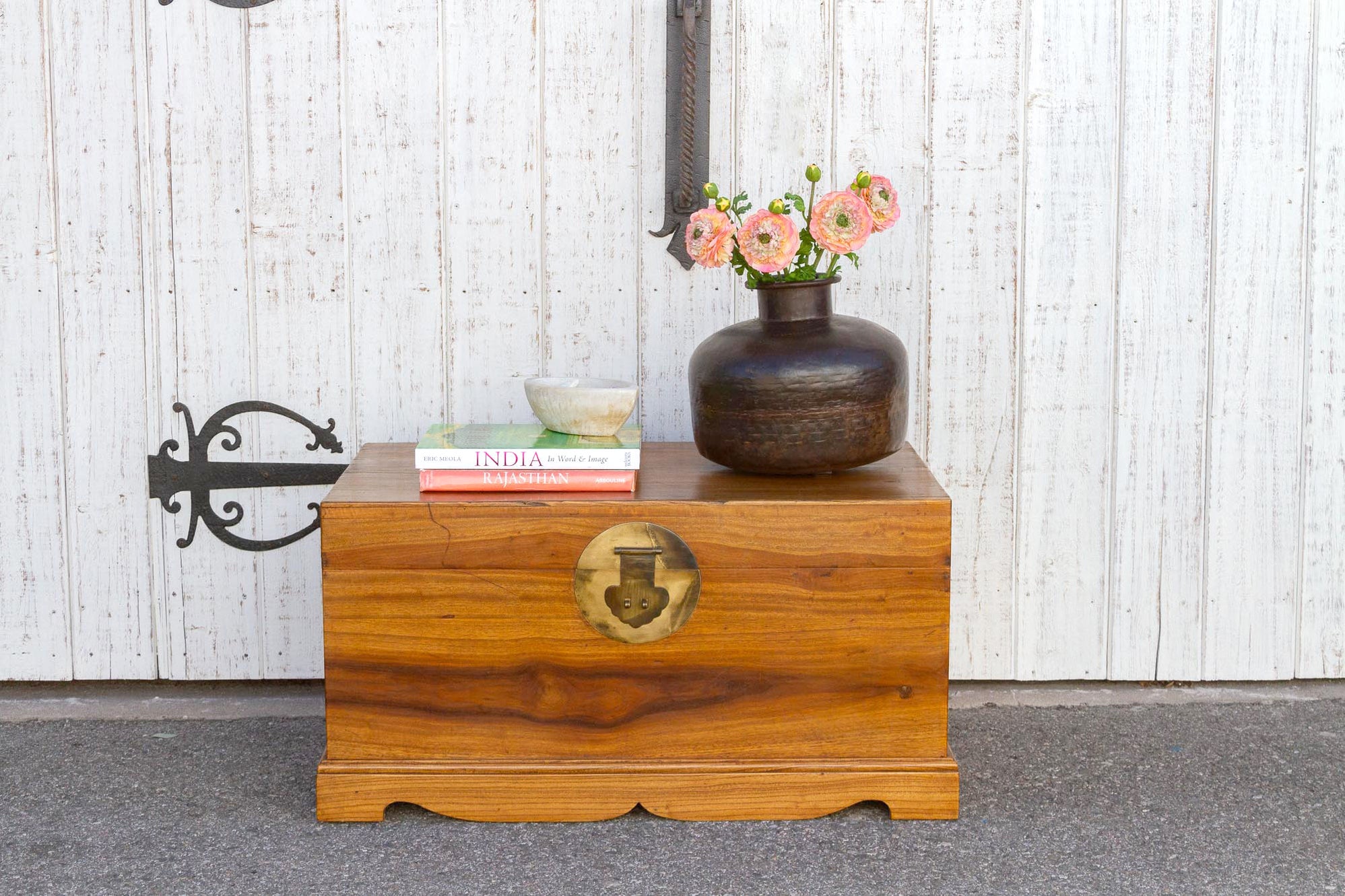 Campaign Style Asian Cedar Chest