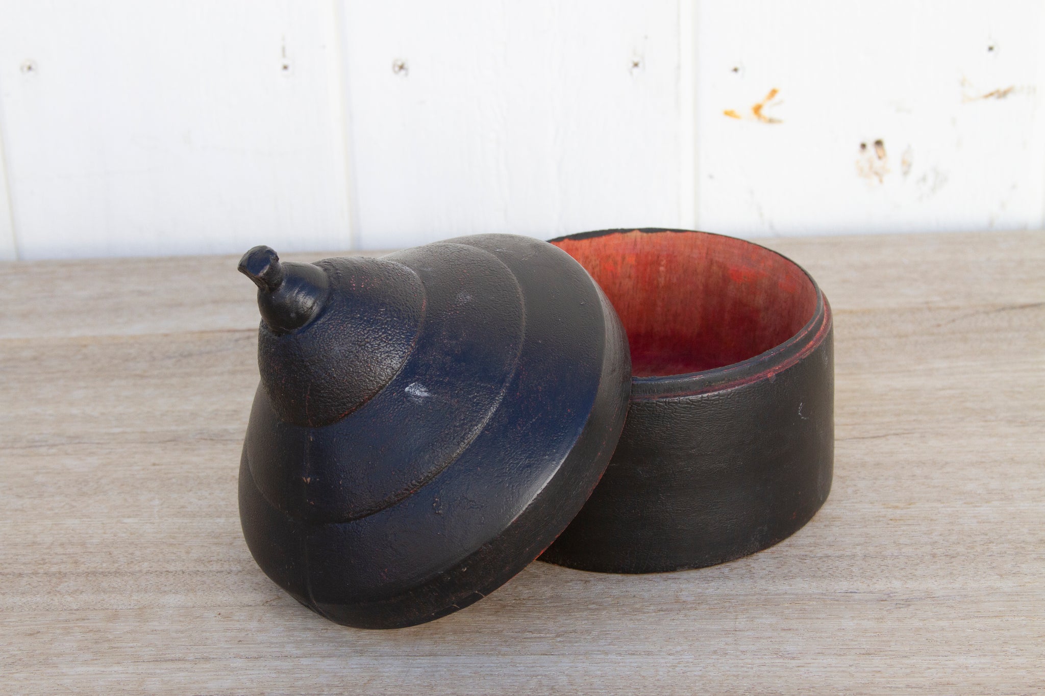 Khimsar Aged Black Ceremonial Box– DE-COR | Globally Inspired